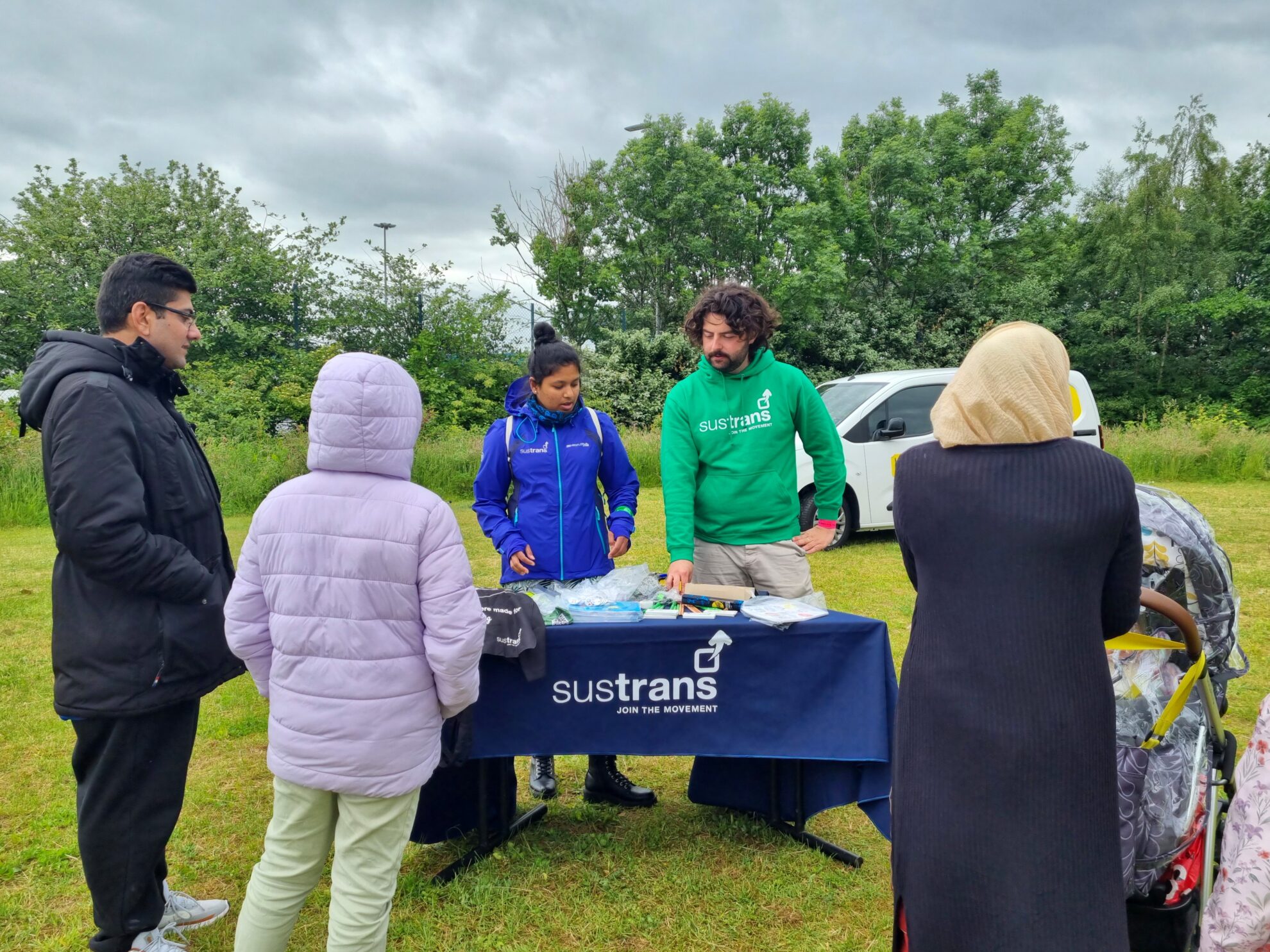 New path network opens to the public at Malls Mire woodland - Sustrans Showcase