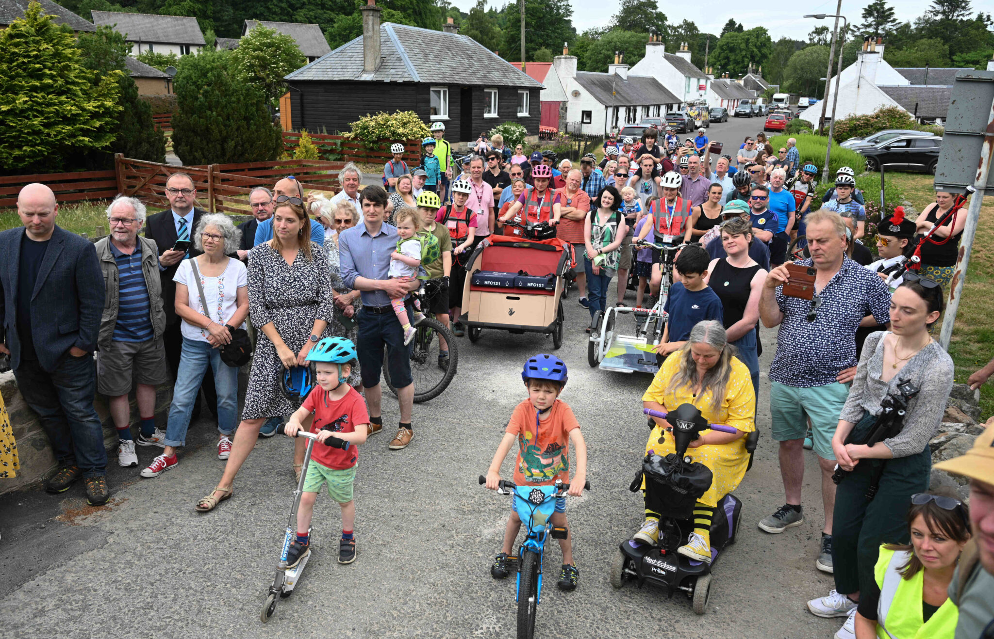 The new shared-use path connecting communities in the Scottish Borders ...