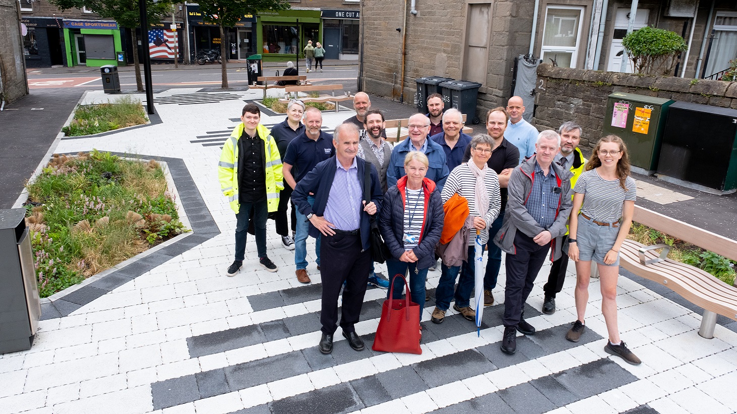 Dundee community at heart of neighbourhood transformation - Sustrans Showcase