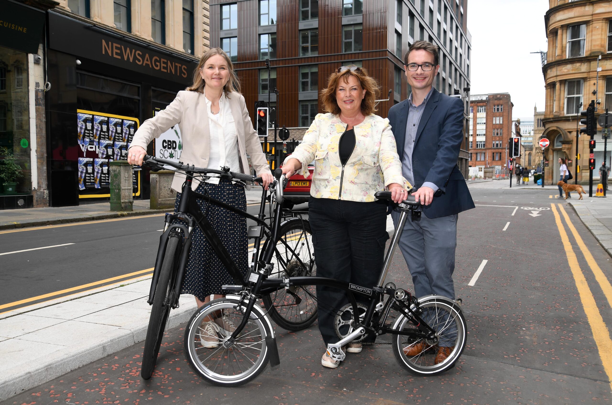 £6.5m South City Way officially complete as route makes way through city centre - Sustrans Showcase
