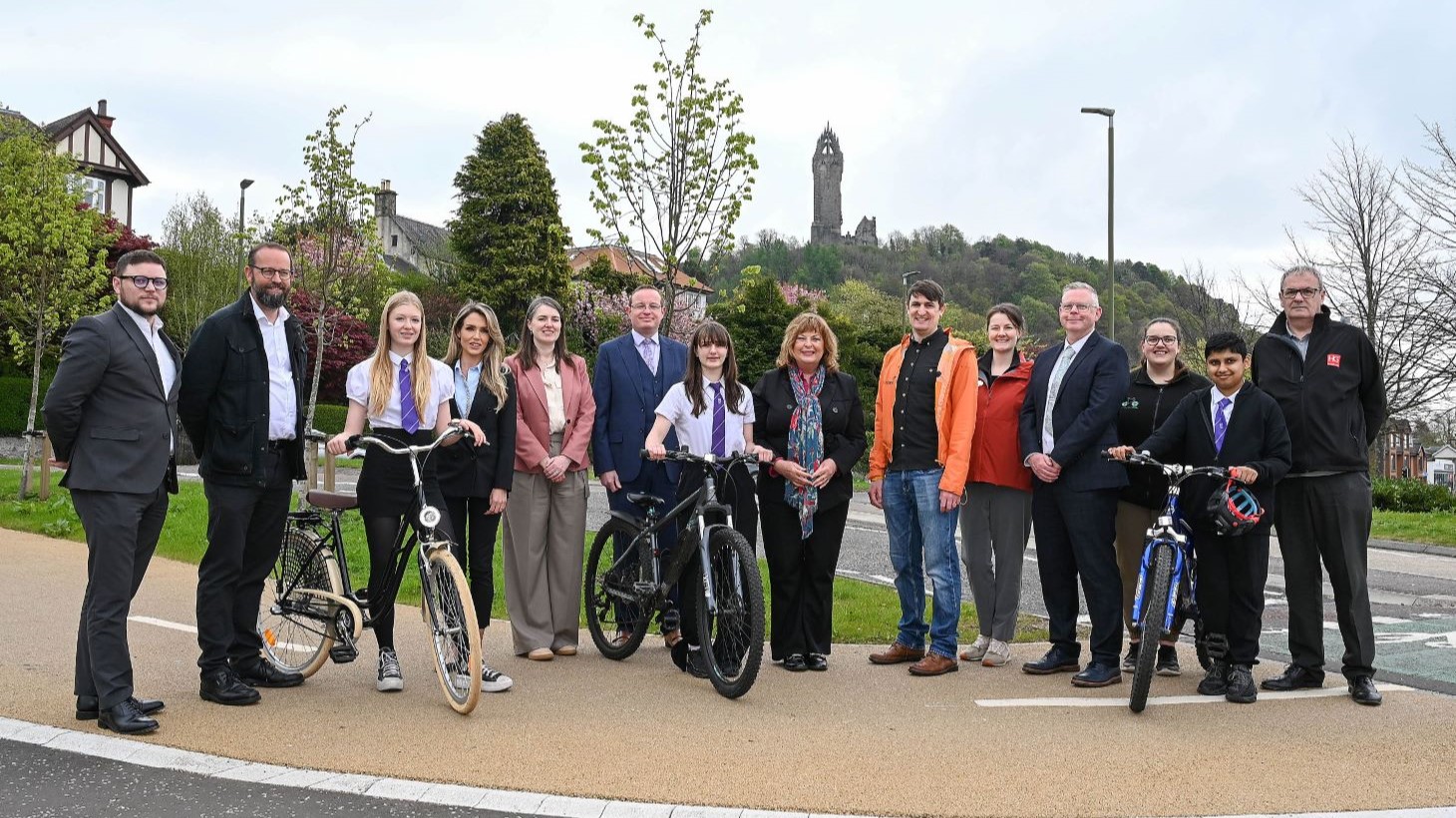 Major active travel network transforms the city of Stirling - Sustrans ...